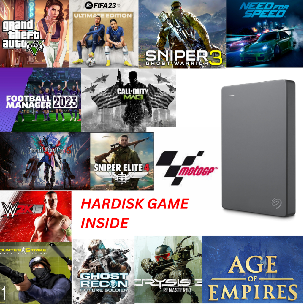 [list Games In Description] Portable Hard Disk Game Pre Installed