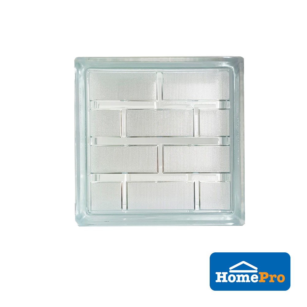 CHANG KAEW GLASS BLOCK 19X19X8CM BRICK GEM WHITE (KL & SELANGOR ONLY ...