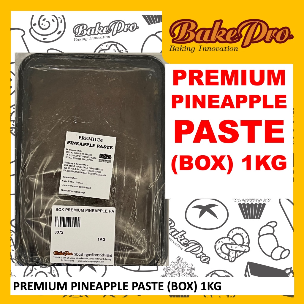 1KG PREMIUM PINEAPPLE PASTE 1KG (BOX) | Shopee Malaysia