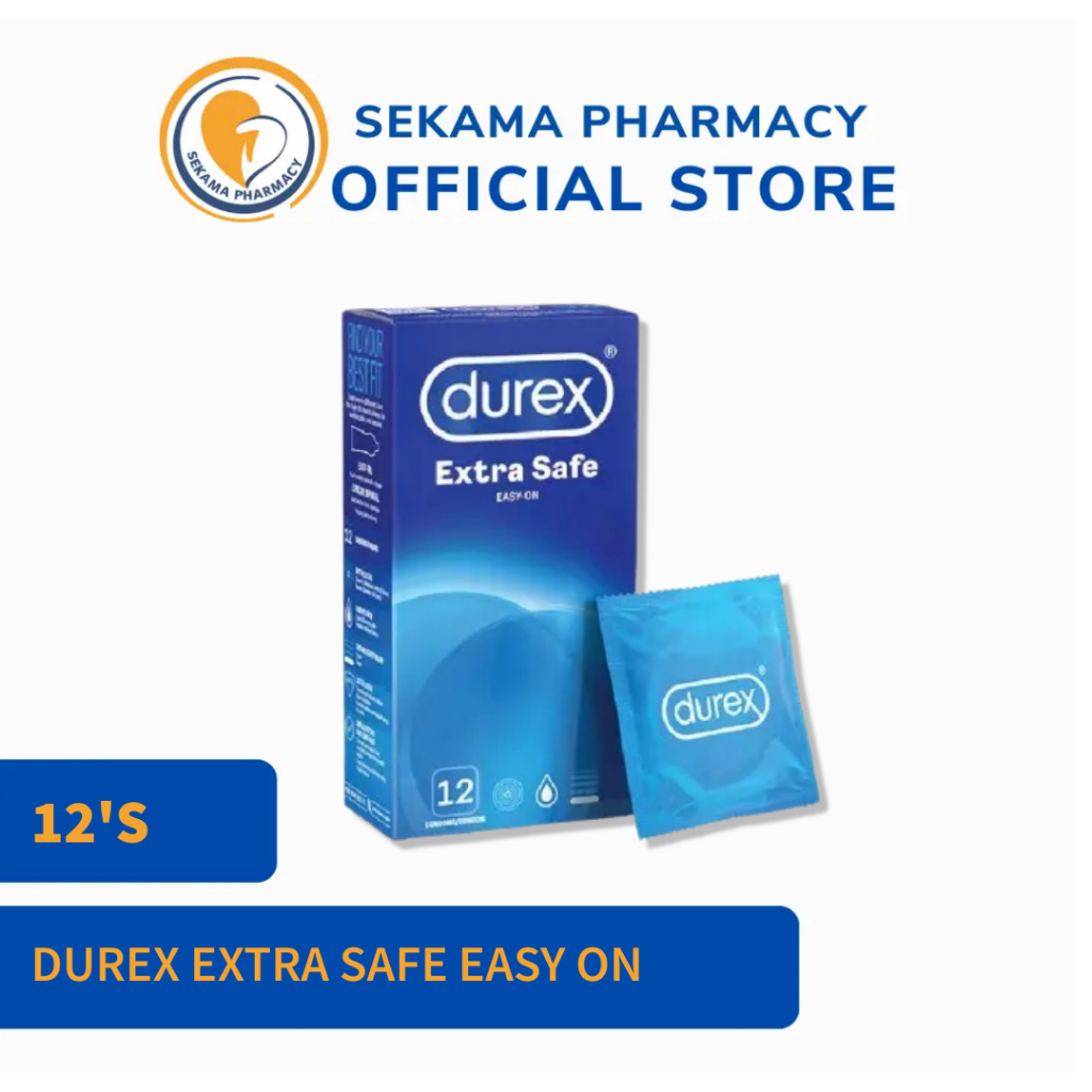 DUREX EXTRA SAFE (EASY ON) 12'S/PCK (ORIGINAL) [EXP: 05/2028] | Shopee ...