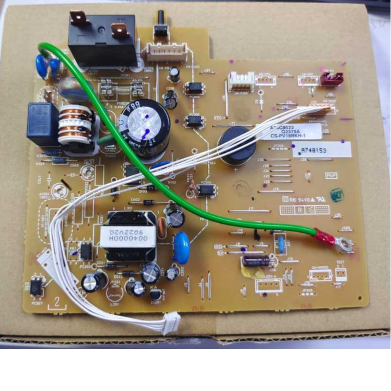 PV18RKH PANASONIC AIR COND INDOOR MAIN BOARD PCB BOARD CS-PV18RKH ...