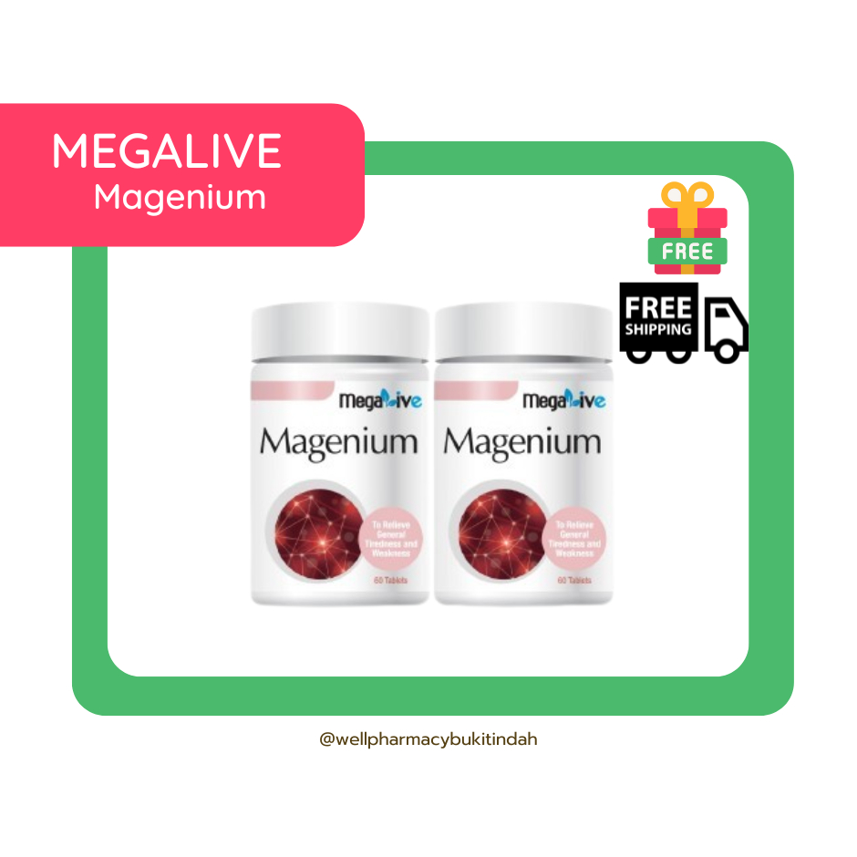 MegaLive Magenium (2x60's) | Shopee Malaysia