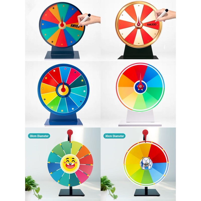 Wheel of fortune game/spin wheel/Lucky Wheel/roda impian/ roda putar ...