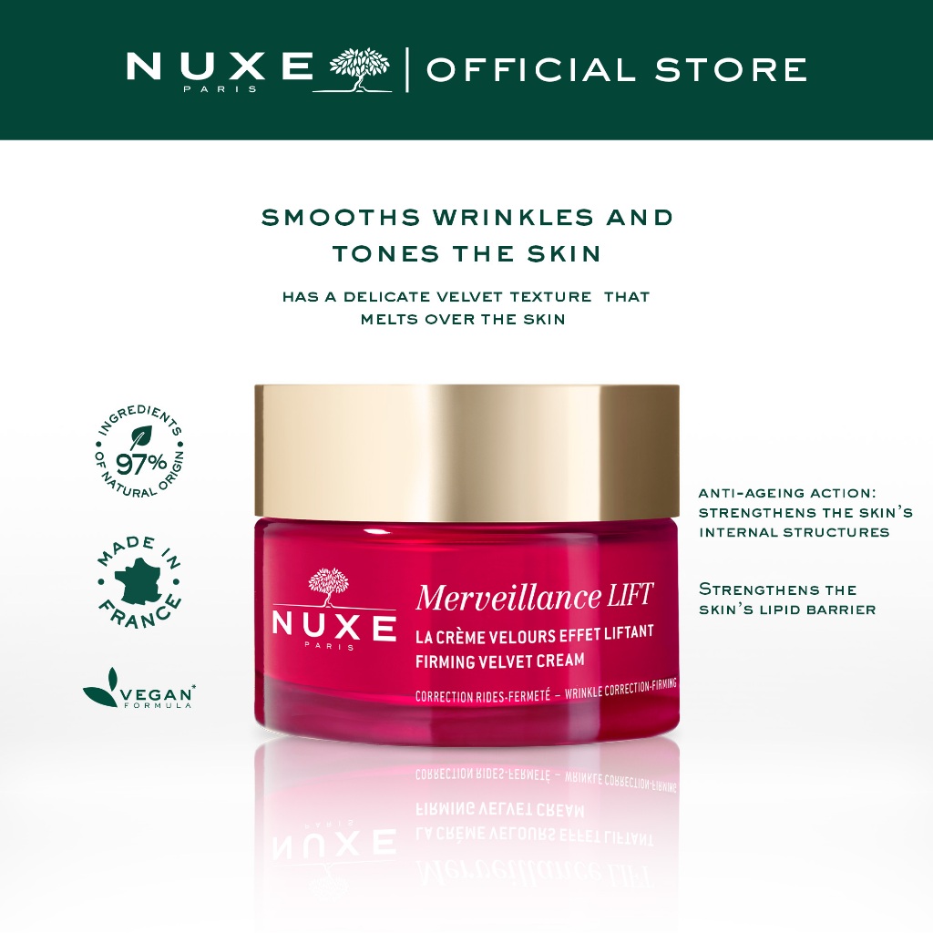 Nuxe Merveillance Lift Firming Velvet Cream (50ml) | Shopee Malaysia