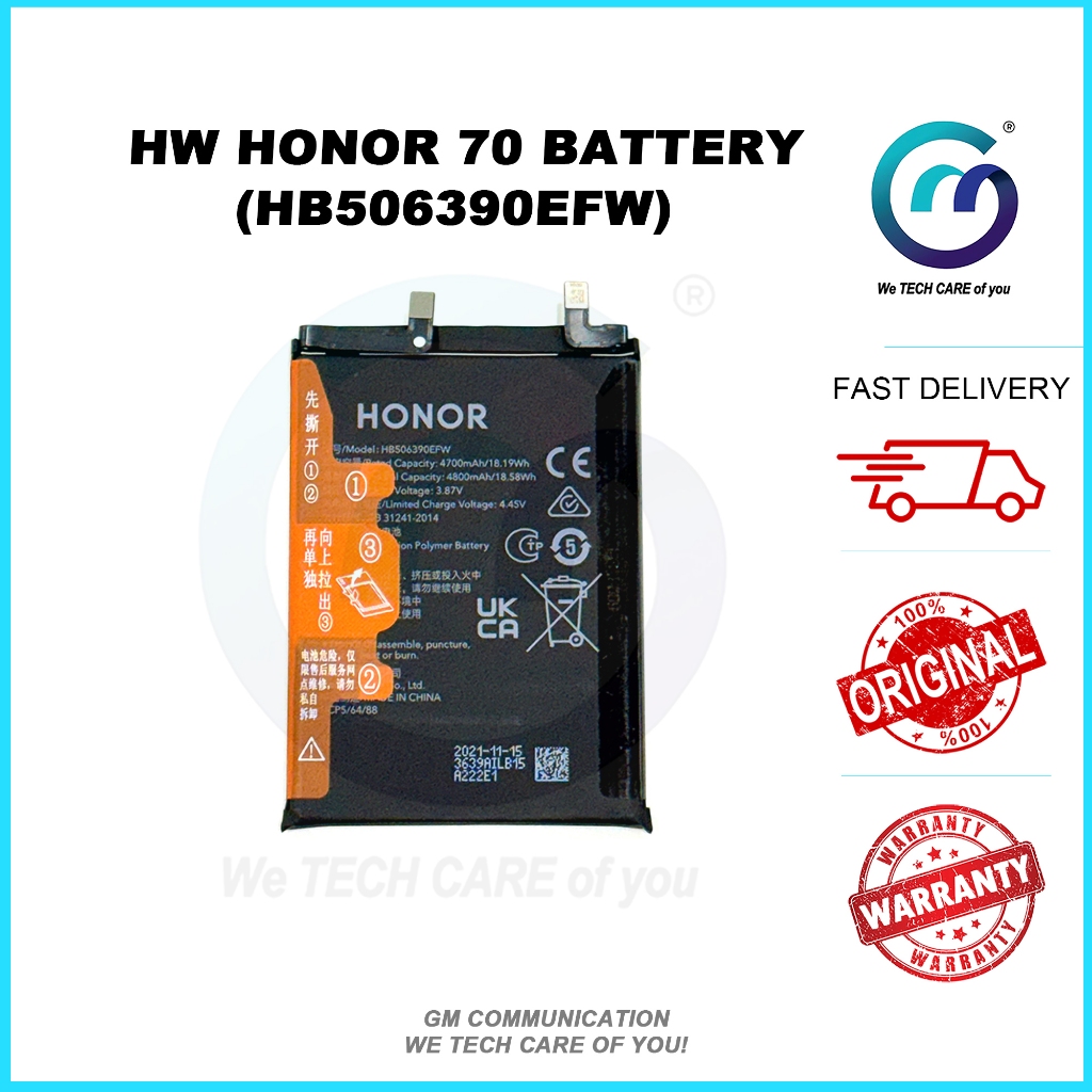 HW HONOR 70 BATTERY (HB506390EDW) | Shopee Malaysia