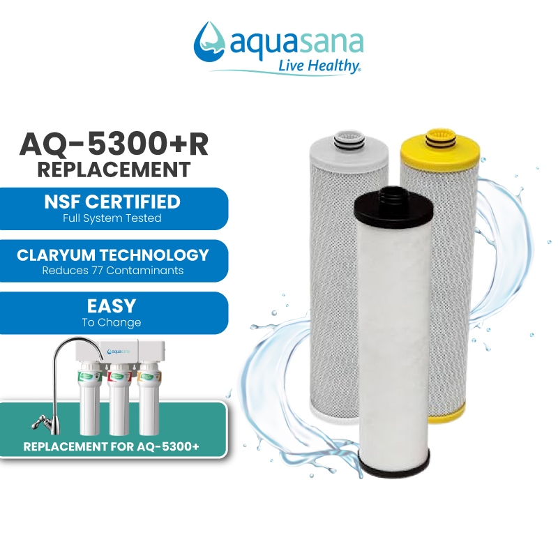 AQUASANA AQ-5300+R Replacement Cartridge (For Aquasana AQ-5300+ Water ...