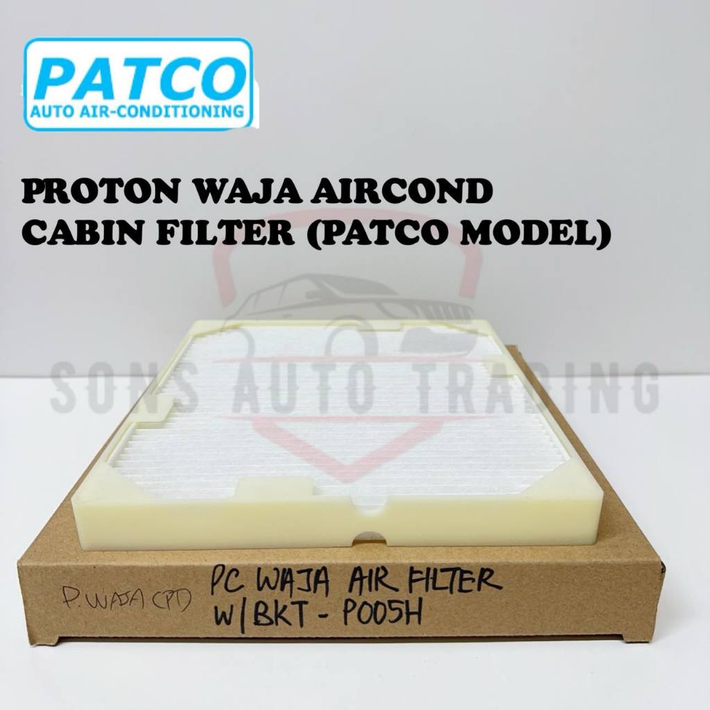PROTON WAJA AIRCOND CABIN FILTER (PATCO MODEL) | Shopee Malaysia