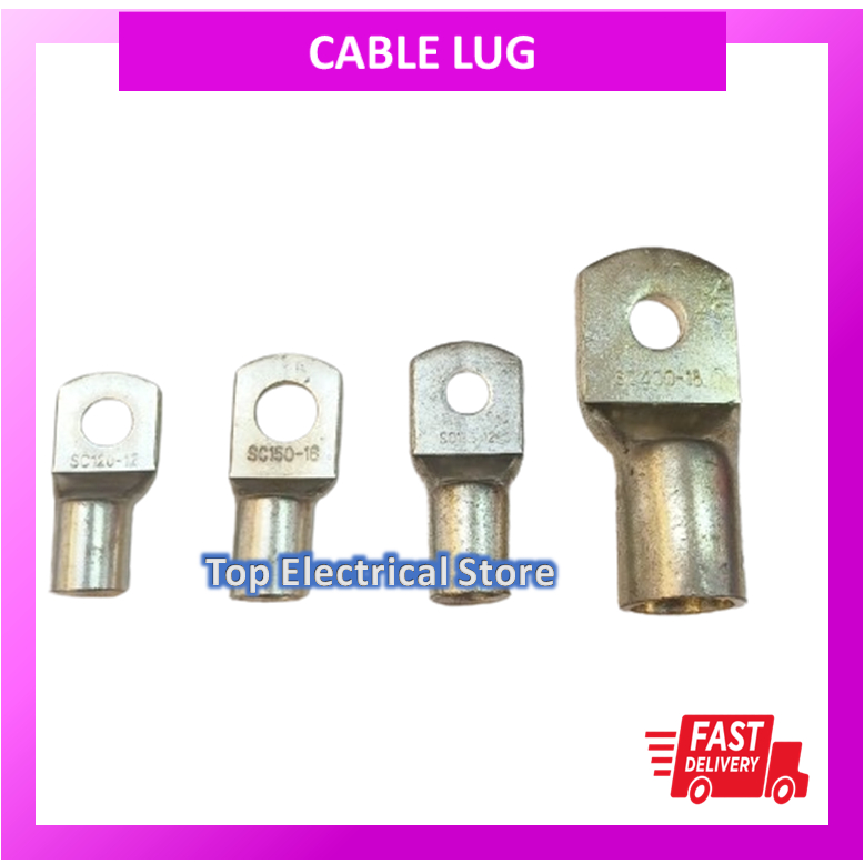 CABLE LUG 120MM 150MM 185MM 400MM RING TERMINALS CONNECTORS TIN PLATED ...