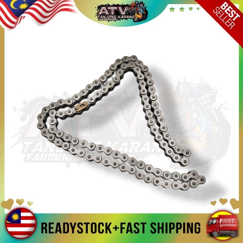 530 high strength chain 92L for ATV hammer linhai gy6 mikilon gt 150cc ...