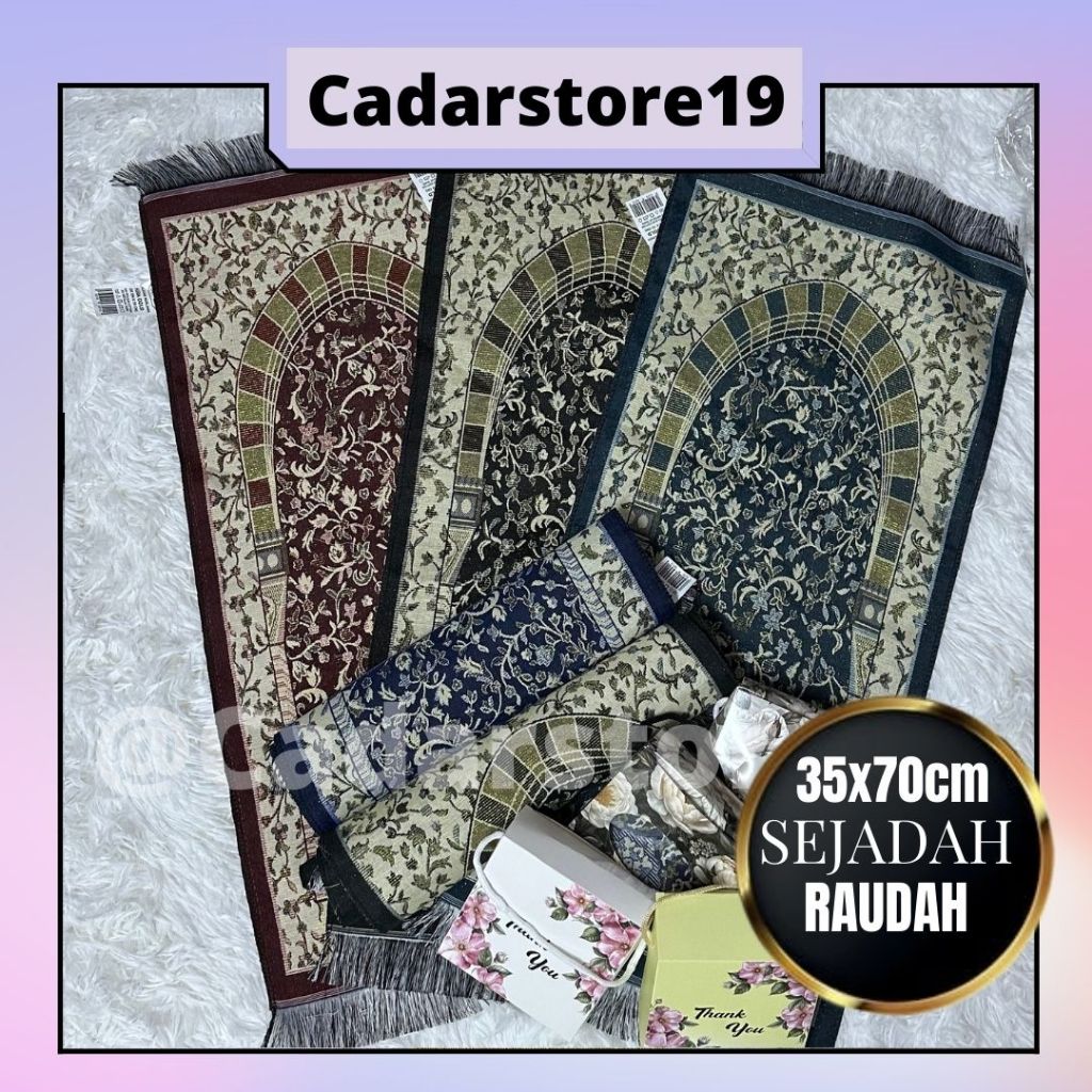 1 PC 35X70CM SEJADAH RAUDAH PANJANG VIRAL DOORGIFT READY STOCK | Shopee Malaysia