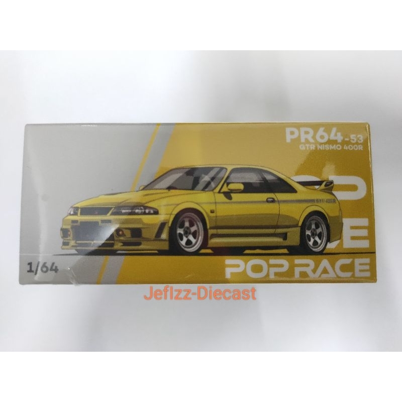 Pop Race Nissan Skyline GT-R R33 Nismo 400R Yellow | Shopee Malaysia