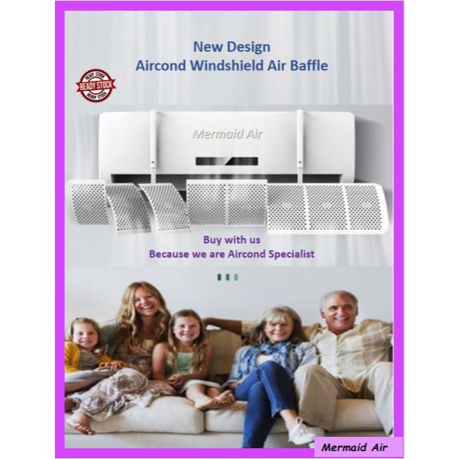 Air conditioner windshield Adjustable aircon windshield Air cover ...