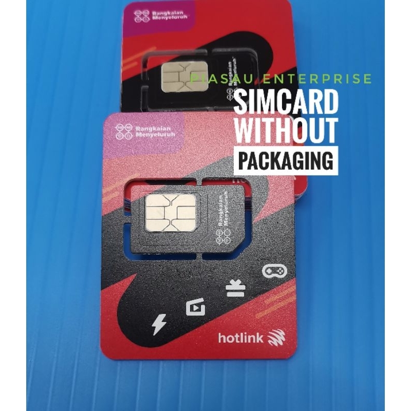 [PE] Simcard without Packaging Hotlink PREPAID All In One Plan ...