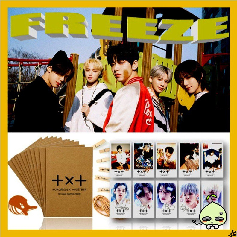 [TXT] FANKIT TXT CHAOS FREEZE PHOTOCARD NOTEBOOK KEYCHAIN SOOBIN ...