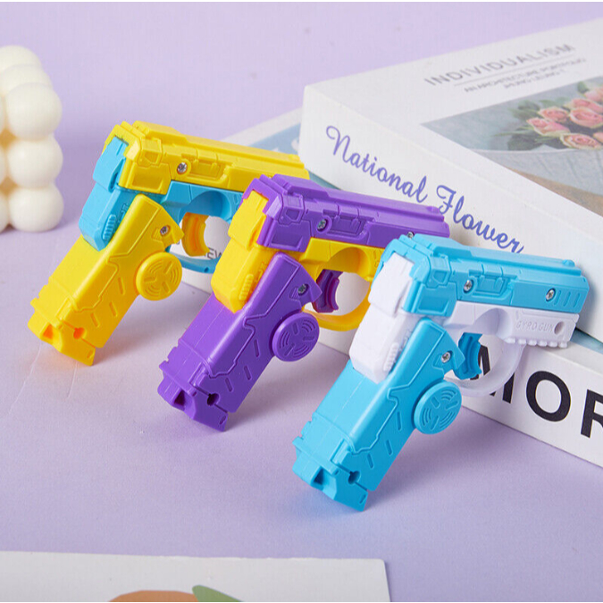 3D Mini Garrot Toy Gun Mini Gift Gravity Carrot Gun Radish Gun Pistol ...