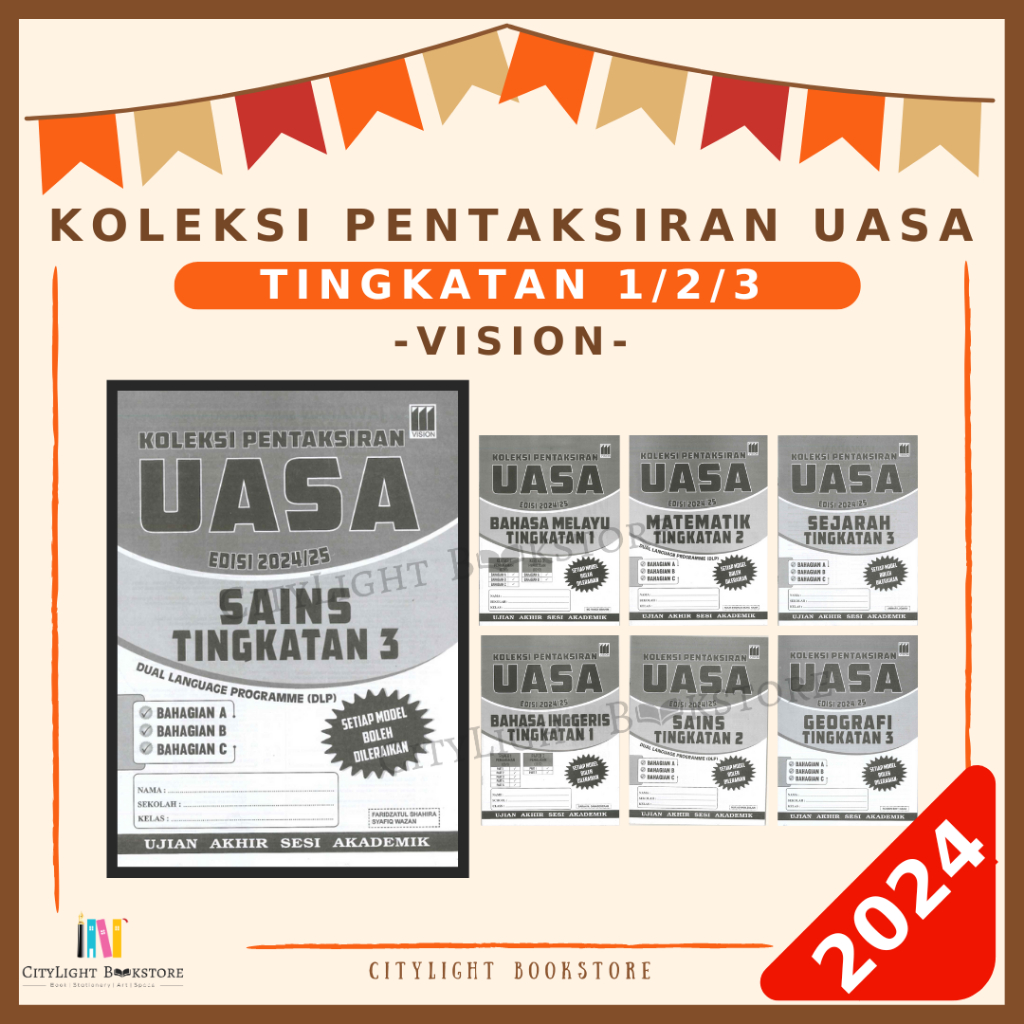 [CITYLIGHT] Kertas Model 2024/25: Koleksi Pentaksiran UASA KSSM ...