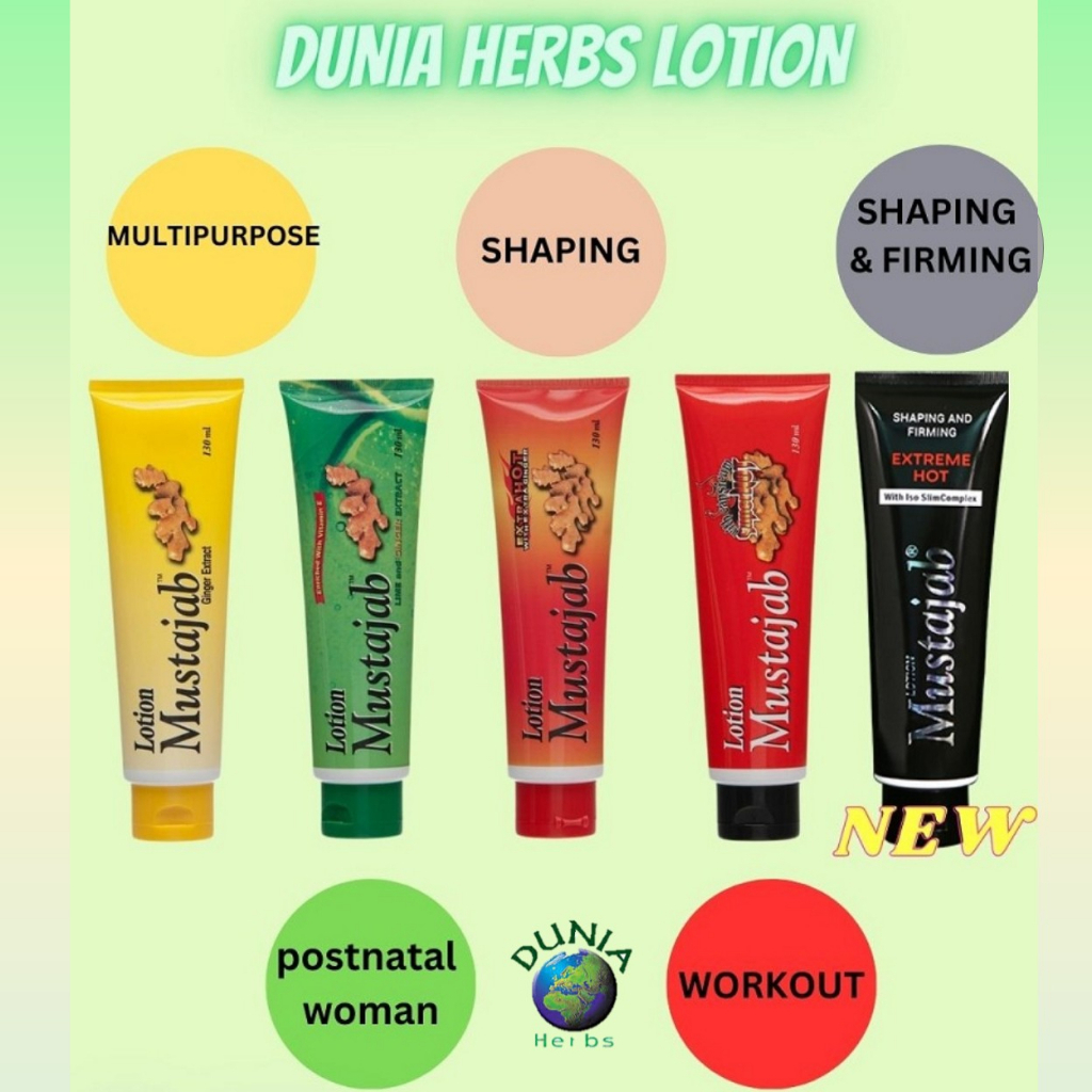 DUNIA HERBS LOTION PATI MUSTAJAB [EXTRA HOT/HALIA LIMAU/HALIA/ SUPER ...