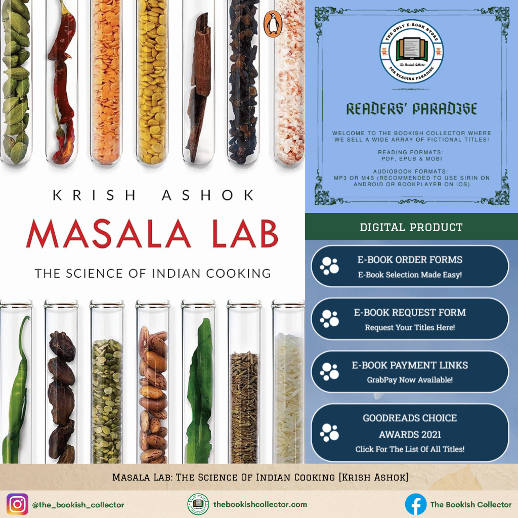 Masala Lab: The Science Of Indian Cooking [Krish Ashok] | Shopee Malaysia