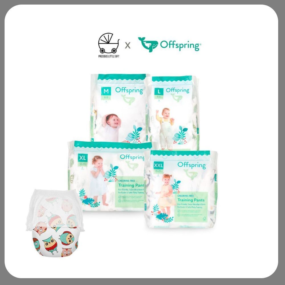 Offspring - Premium Fashion Pants Diaper - M / L / XL | Shopee Malaysia