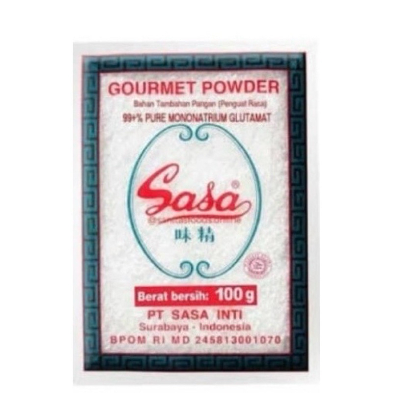 [HALAL] PRODUK INDONESIA SASA MSG GOURMET POWDER PERASA TAMBAHAN 50G ...