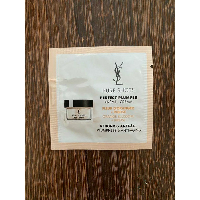 YSL Pure Shots Perfect Plumper Nutri Cream 1ml | Shopee Malaysia
