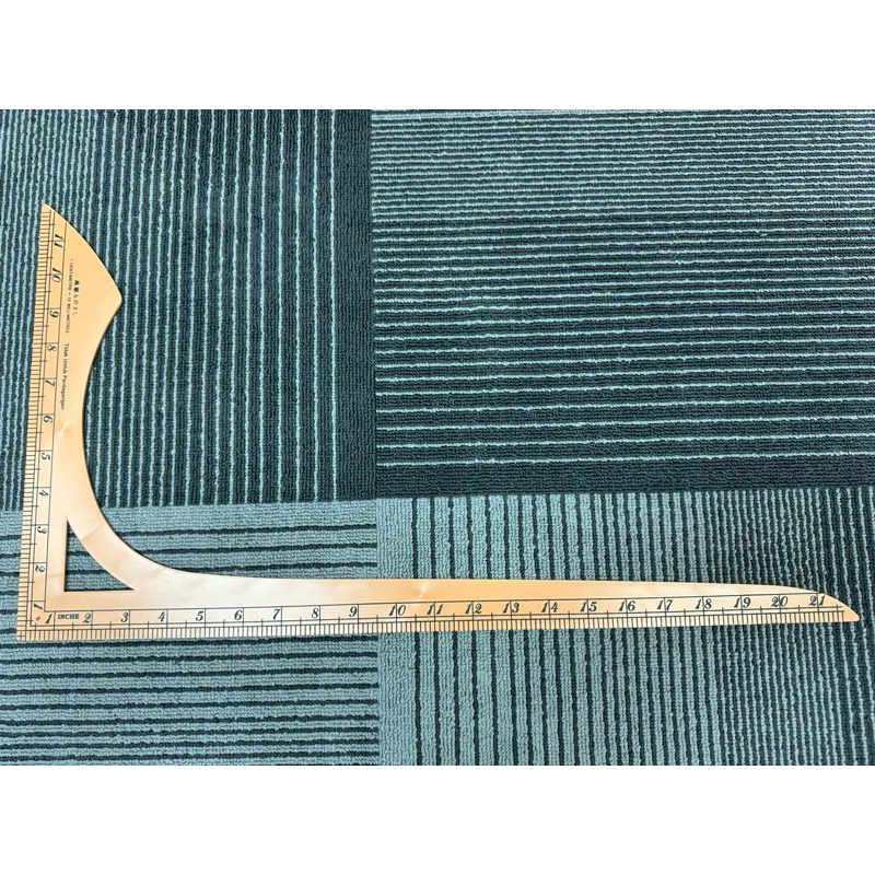 Pembaris Tukang Jahit L-Shape Ruler Penguin Brand Plastic Rulers ...