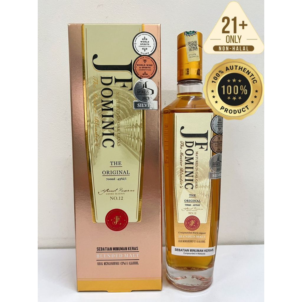 JF Dominic Whisky 700ml | Shopee Malaysia