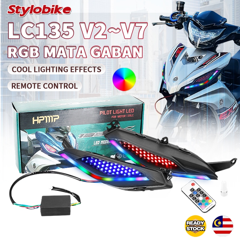 HPMP LC135 V2 V3 V4 V5 V6 V7 Lamp Dada Pilot Light Pilot Lamp Signal LED Mata Gaban LC 135 V2 ...