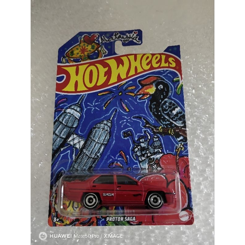 (WH Hobby) Hot Wheels Proton Saga Bird Edition | Shopee Malaysia