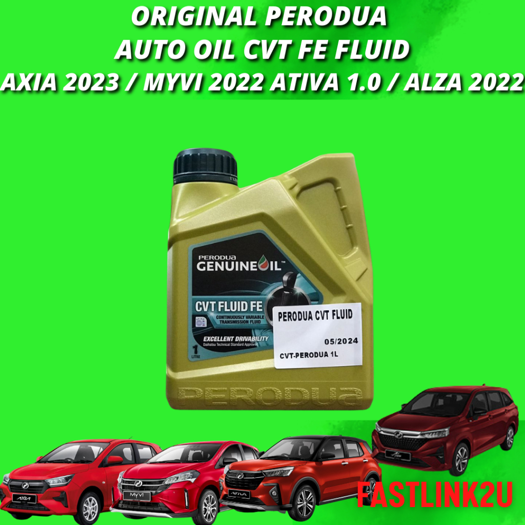 Fastlink Original Perodua Auto Transmission Oil Atf Cvt Fe Fluid Ativa ...