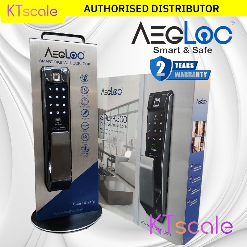 AEGLOC SMART DIGITAL LOCK SDL-K500 | Shopee Malaysia