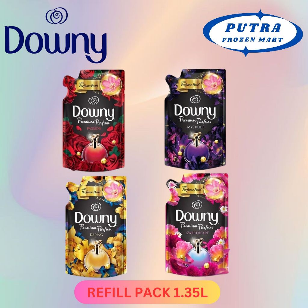 DOWNY PREMIUM PARFUME REFILL PACK FABRIC CONDITIONER 1.35L | Shopee ...
