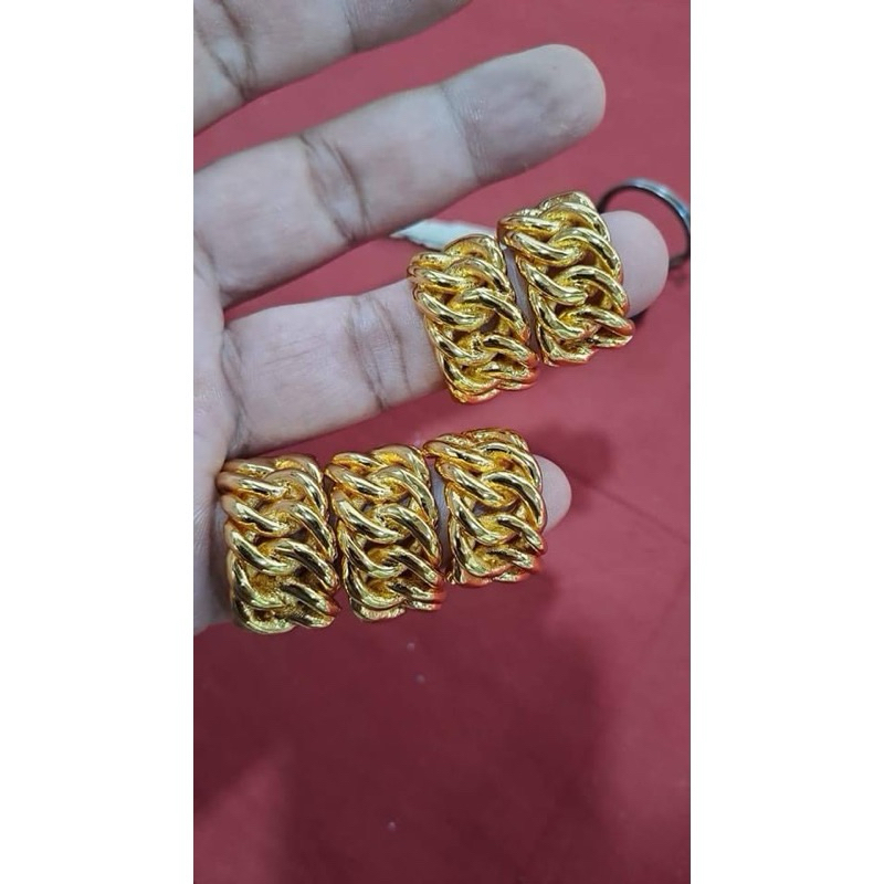 MEW ITEM GRED AA emas sandur indo cincin viral adira | Shopee Malaysia