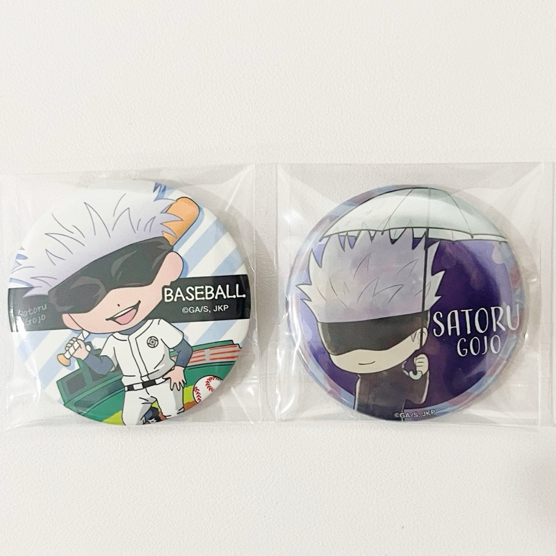 Preloved Jujutsu Kaisen Anime Gojo Satoru badge | Shopee Malaysia