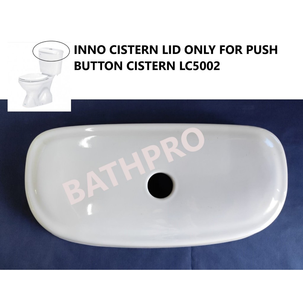 Replacement INNO cistern tank lid for push button / lever tank LC5002 ...