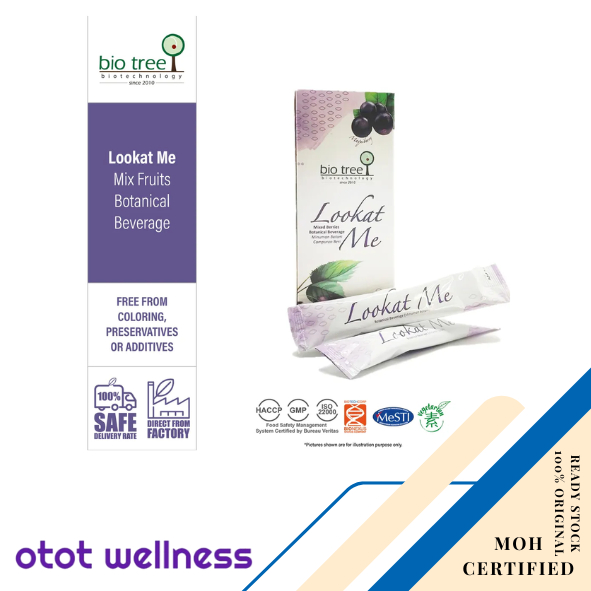 Biotree LookatMe Botanical Beverage vitamin A eye supplement 30”s | Shopee Malaysia