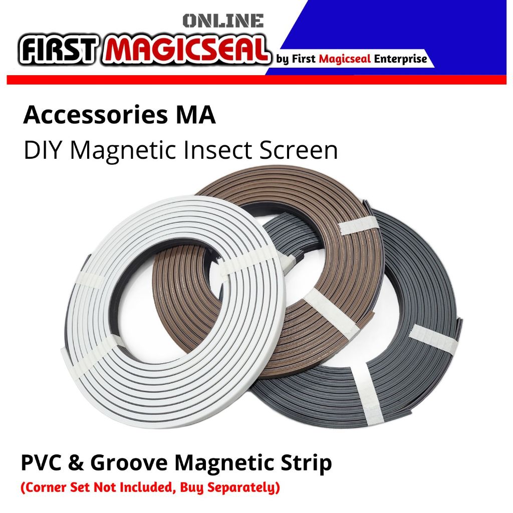 1stMagicSeal - Accessories MA (PVC + Magnet) for DIY Magnetic Mosquito ...