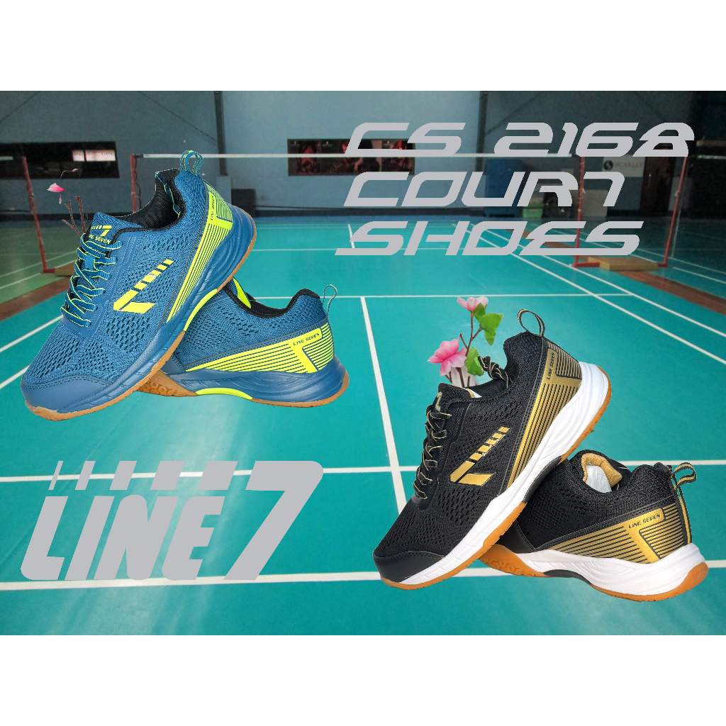 LINE 7 CS2168 Performance Badminton Shoes Court Shoes. Pylon Sole ...