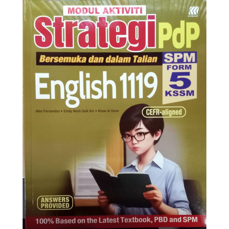 MODUL AKTIVITI STRATEGI PdP ENGLISH 1119 (CEFR-aligned) FORM 5 KSSM ...