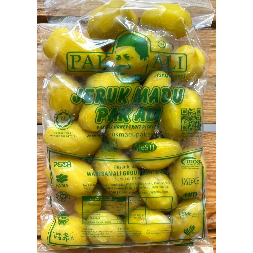 Kedondong atau Ambra Kuning Jeruk Madu Pak Ali Original Penang Honey ...