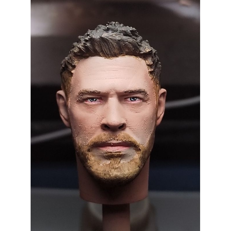 [Ready Stock] Miniature 1/6 Scale Painted/Unpainted Head Sculpt Chris ...