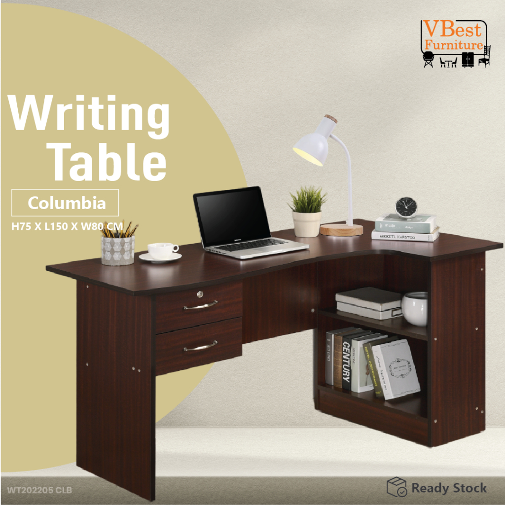 Student Computer Table Meja Komputer Writing Table Meja Tulis Study ...