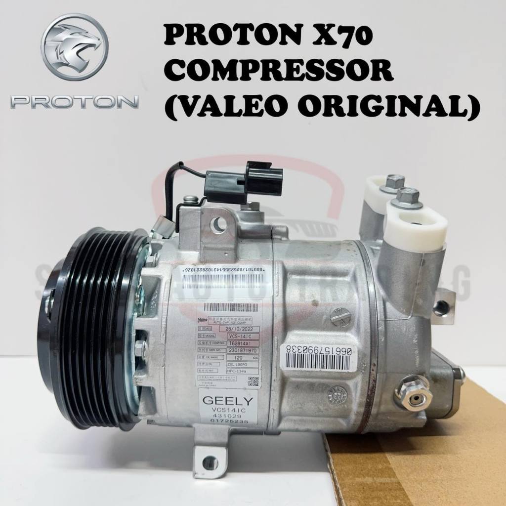 PROTON X70 COMPRESSOR (6PK)(VALEO ORIGINAL) | Shopee Malaysia
