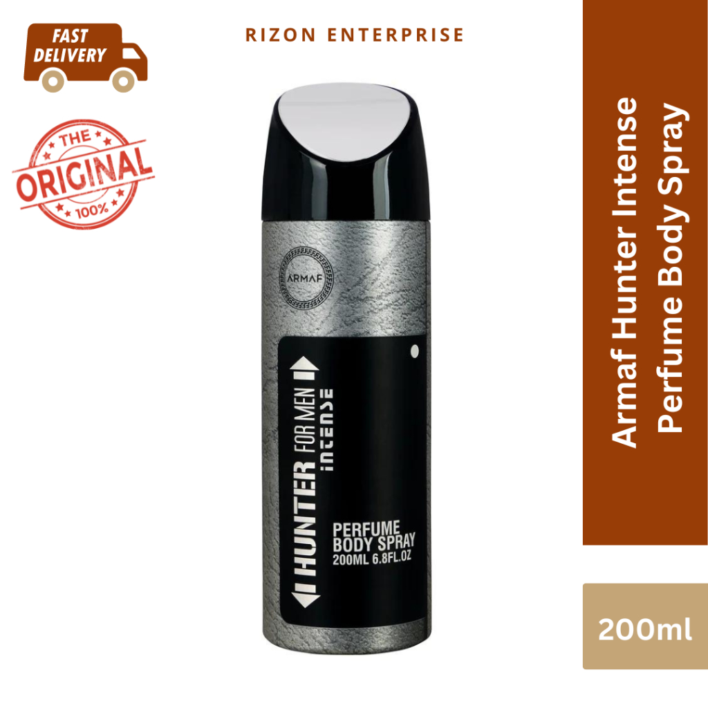 [Original] Armaf Hunter Man Intense Perfume Body Spray 200ML | Shopee ...