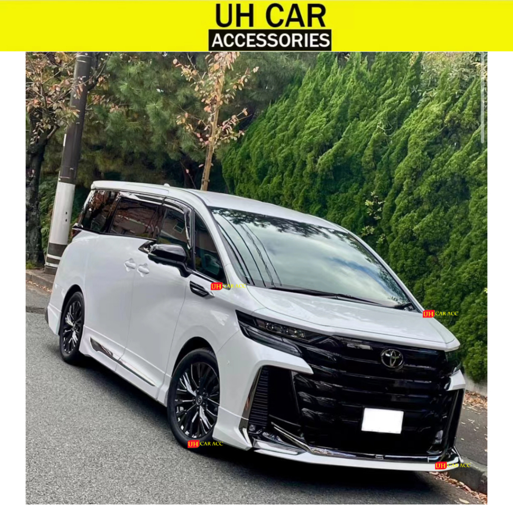 TOYOTA VELLFIRE AH40 AGH40 2024 2025 MDL BODYKIT SKIRT DOOR PANEL LED ...
