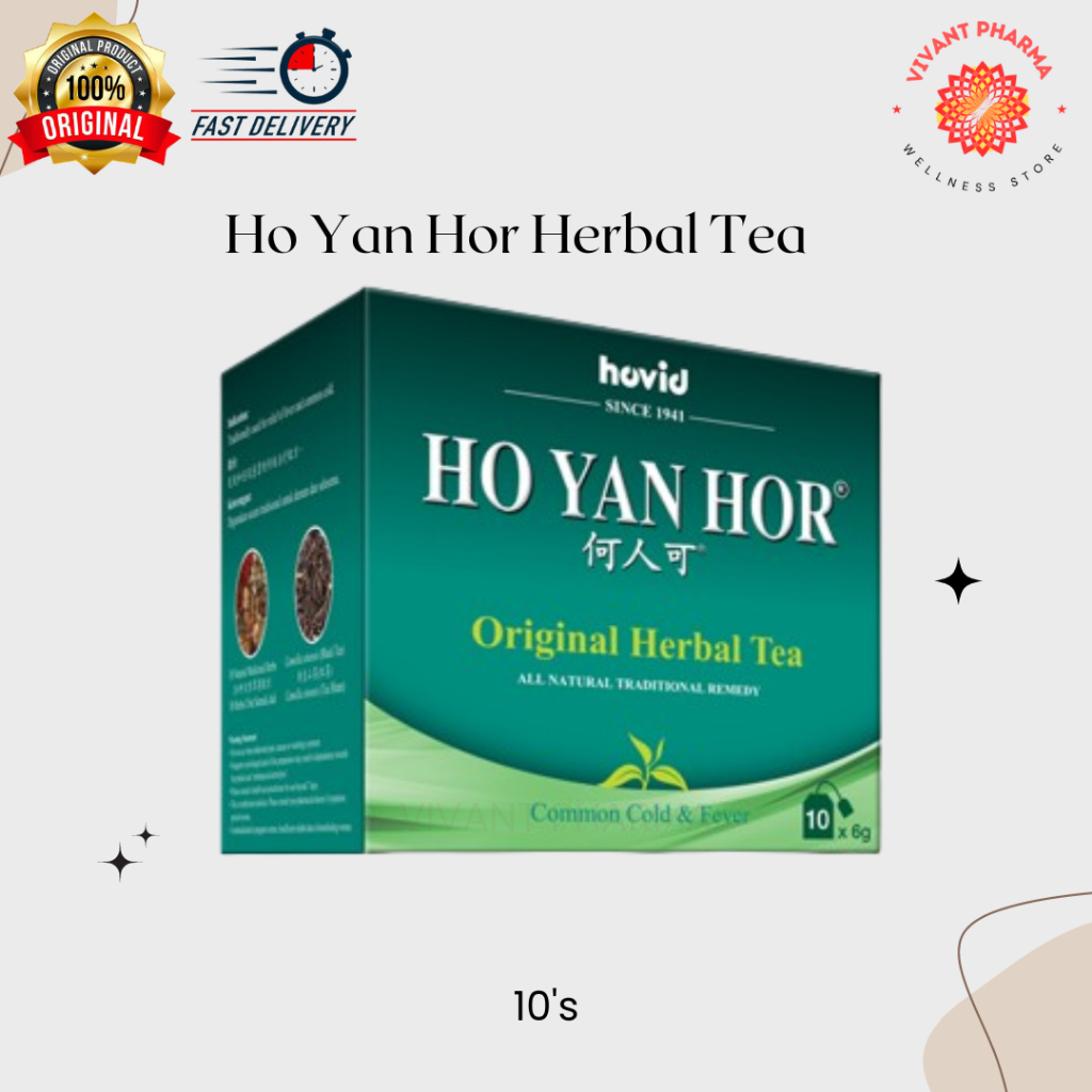 Ho Yan Hor Herbal Tea Bags 6g x 10's | Meningkatkan imunisasi badan ...