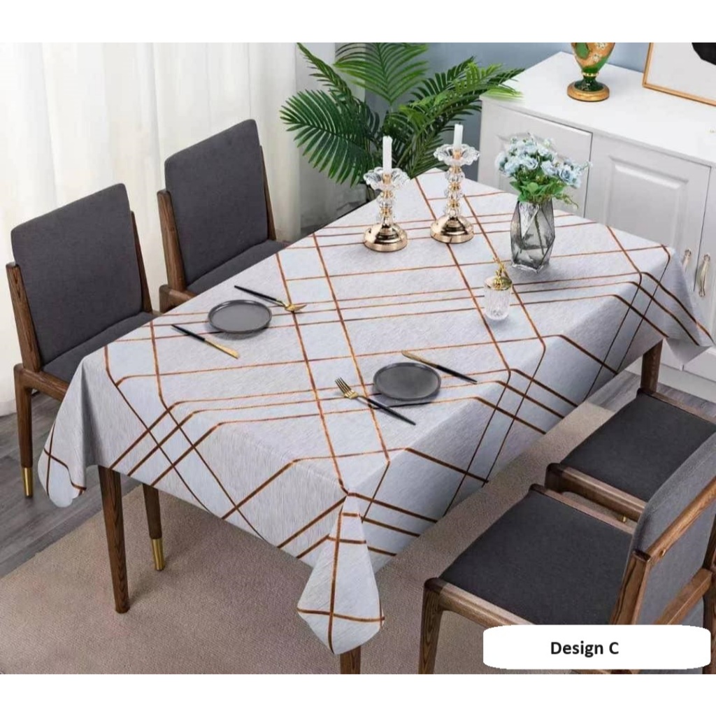 MURAH SUPERSAVE Alas Meja Moden Design Plastik PVC alas meja makan ...
