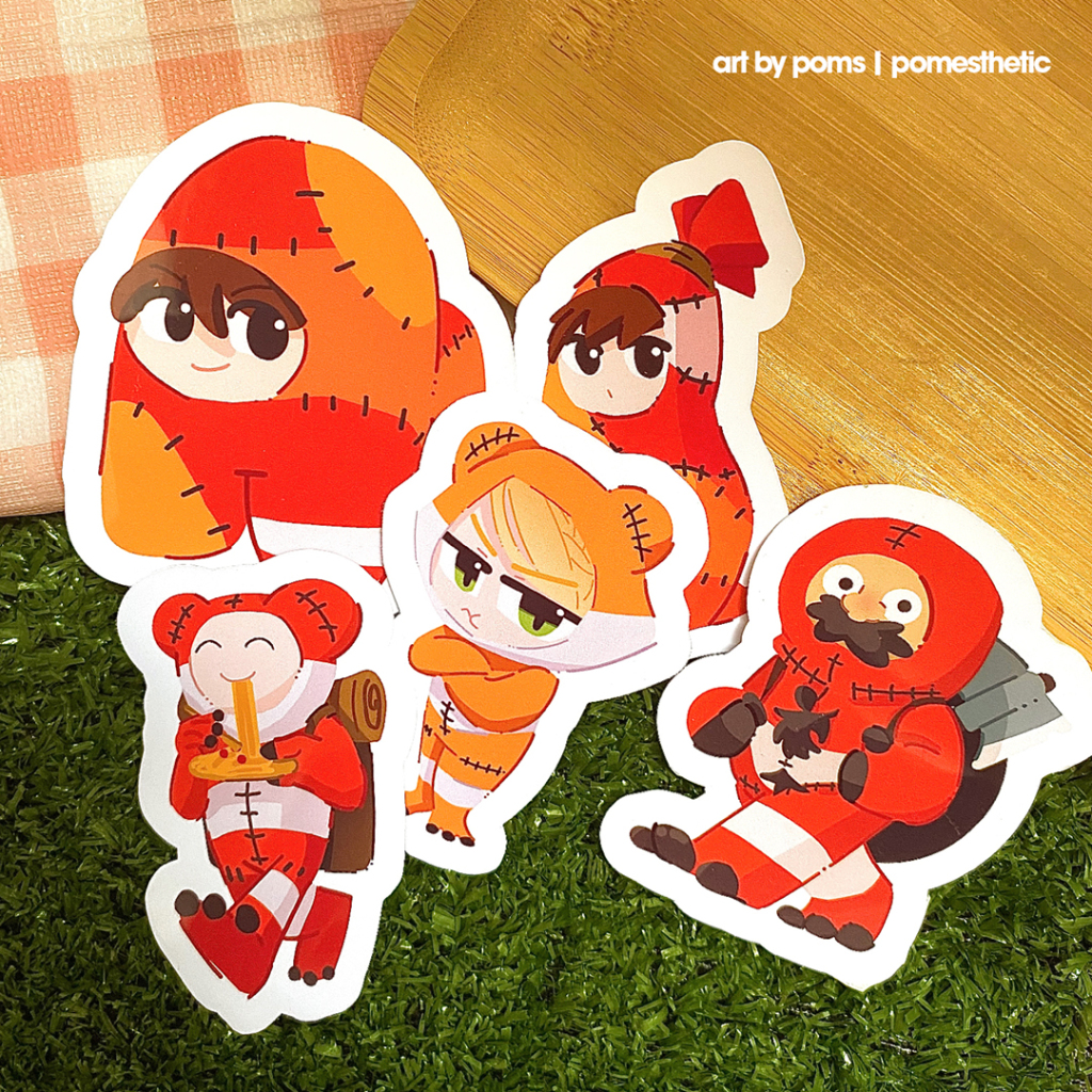 Dungeon Meshi | Delicious in Dungeon 7cm Frog Suit Die-cut Sticker Pack ...