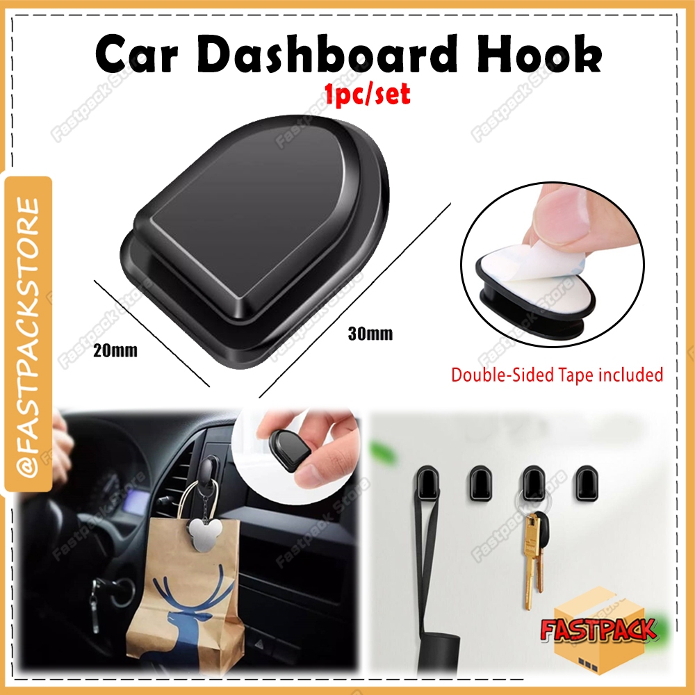 Car Dashboard Hook Universal Headrest Hanger Hooks USB Cable ...