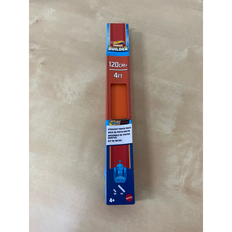 Hot Wheels Track Builder Unlimited Straight Track Pack 120cm + / 4 Ft + | Shopee Malaysia